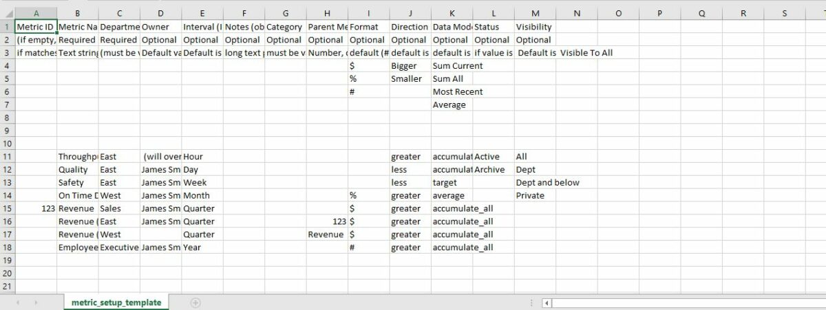 Help: How to Import and Export in KPI Fire - KPI Fire